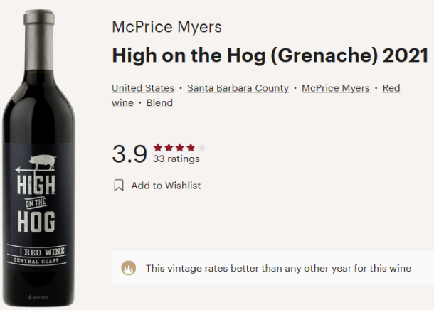 » McPrice Myers 2021 High on the Hog Red