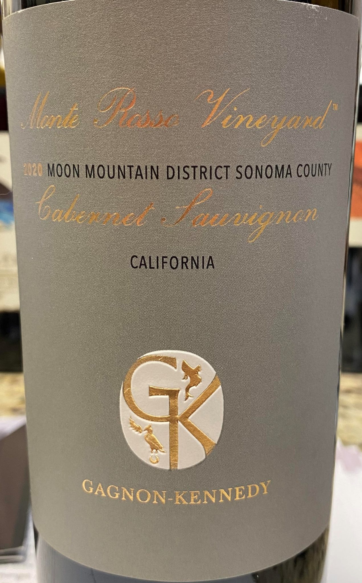 » Gagnon Kennedy 2020 Cabernet Sauvignon