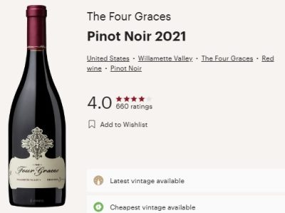 » The Four Graces 2023 Pinot Noir