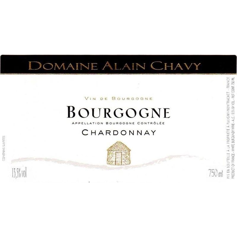 » Domaine Alain Chavy 2023 Bourgogne Chardonnay